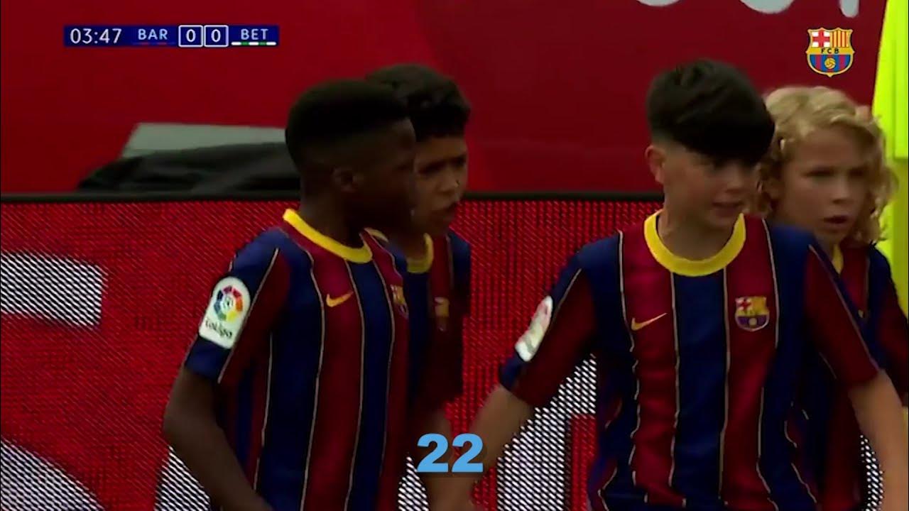 FC Barcelona u13 possession | match highlight II - YouTube