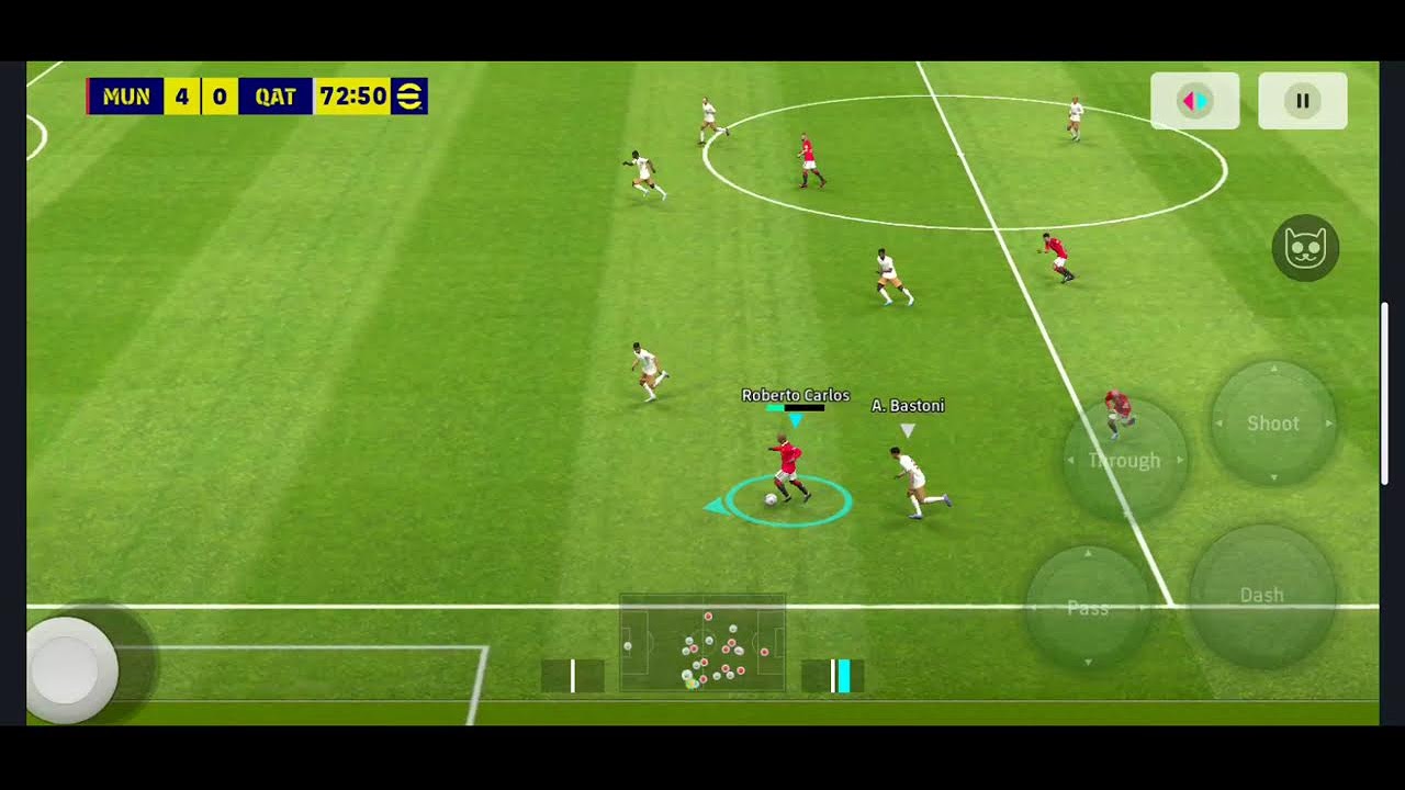 playing PES MOBILE for fun 🔴 - YouTube