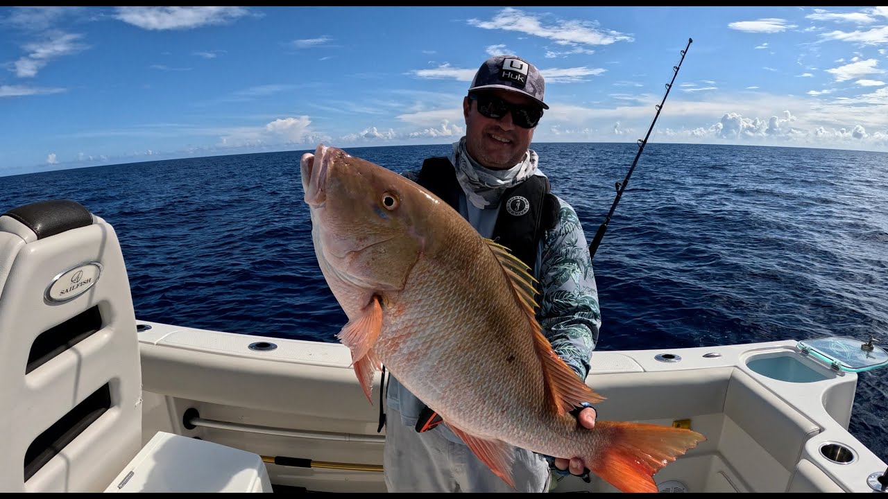 FOUR HOURS of the World's BEST Snapper Fishing Offshore in Saltwater ...