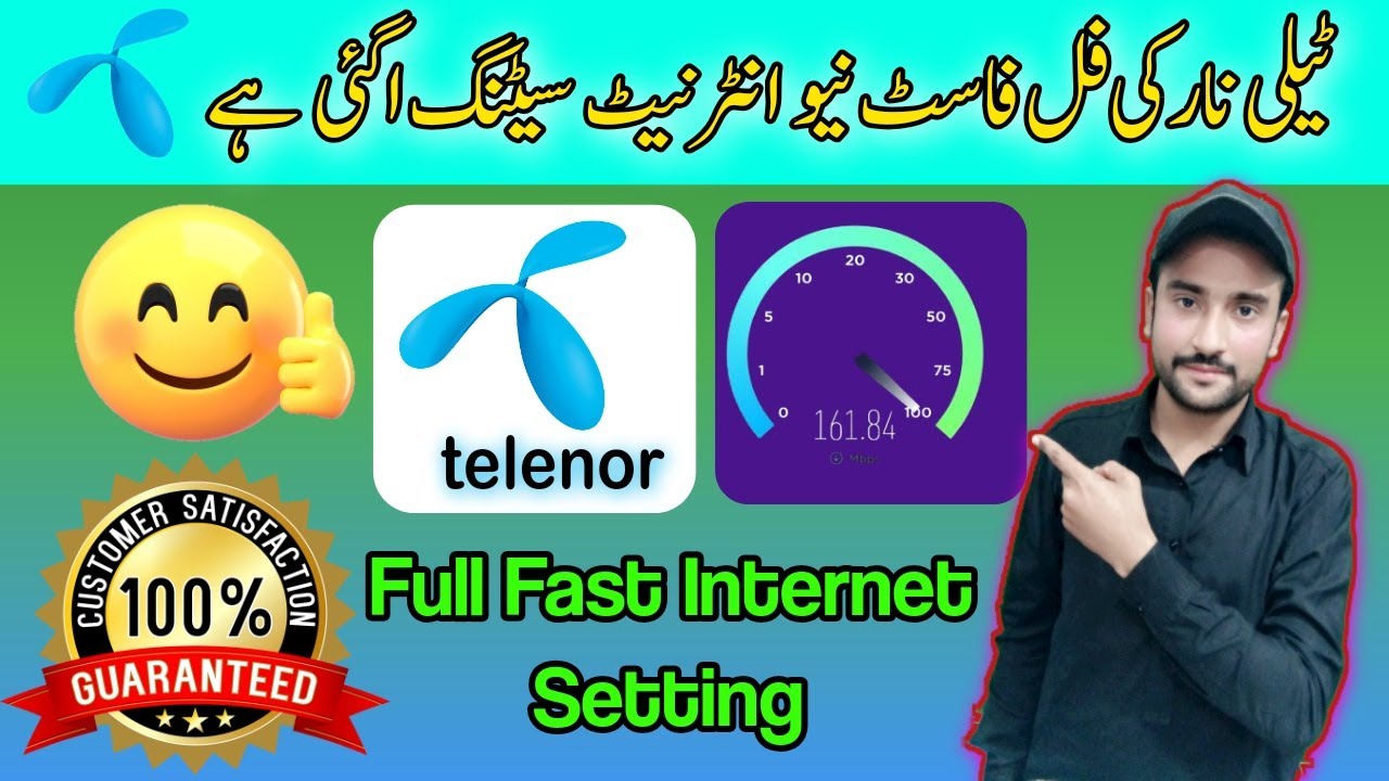 Telenor New And Full Fast Internet Setting 2024 || Telenor Internet ...