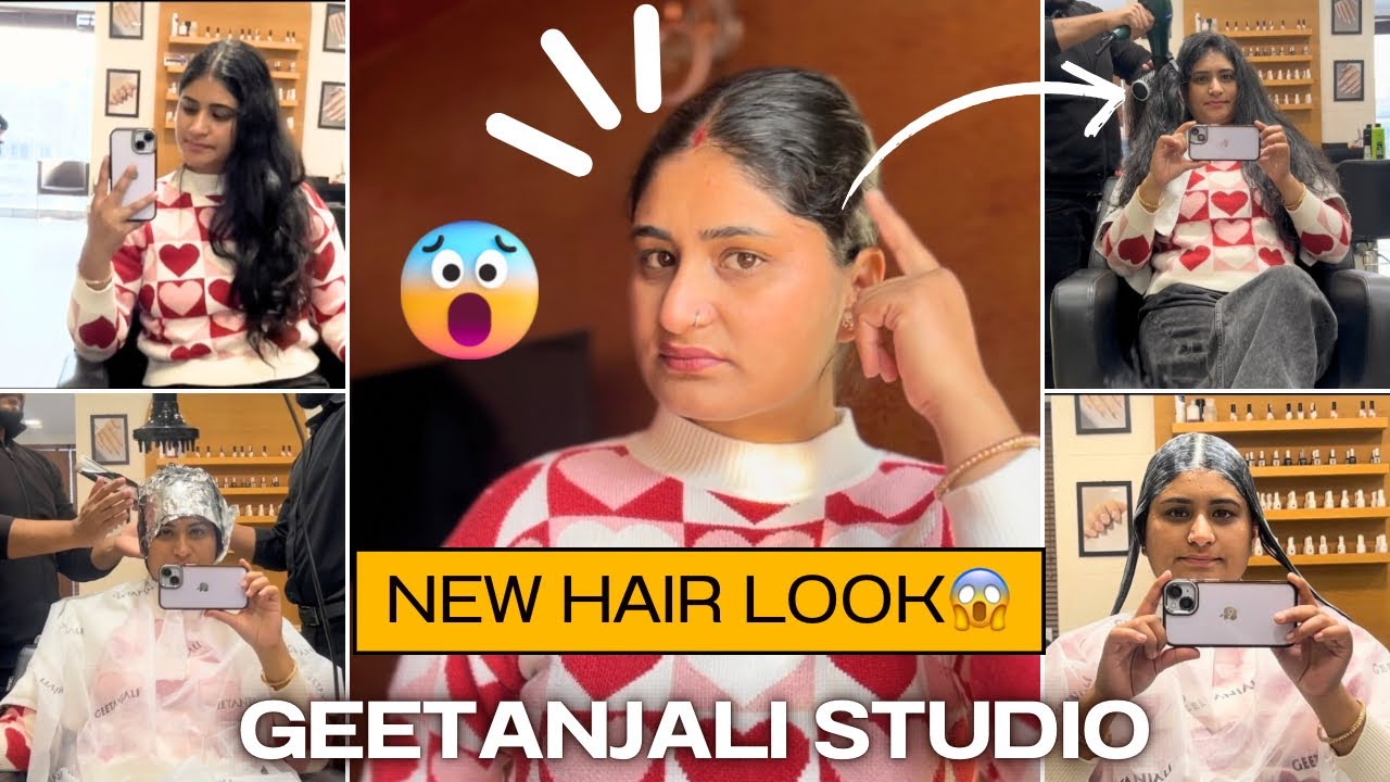 Got A New Hair Look💇‍♀️ || Rishikesh📍Geetanjali Studio - YouTube