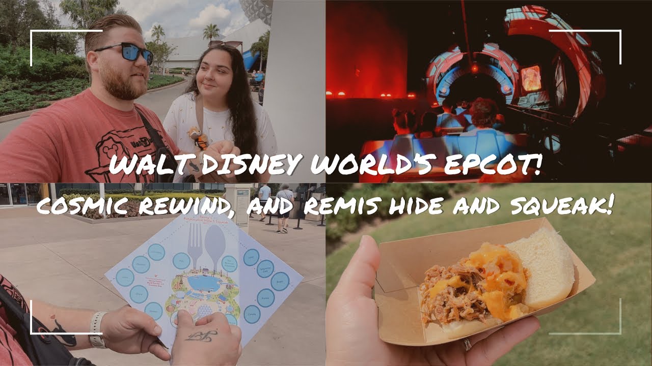 WALT DISNEY WORLD’S EPCOT // Food and Wine, Cosmic Rewind, Remi’s Hide ...