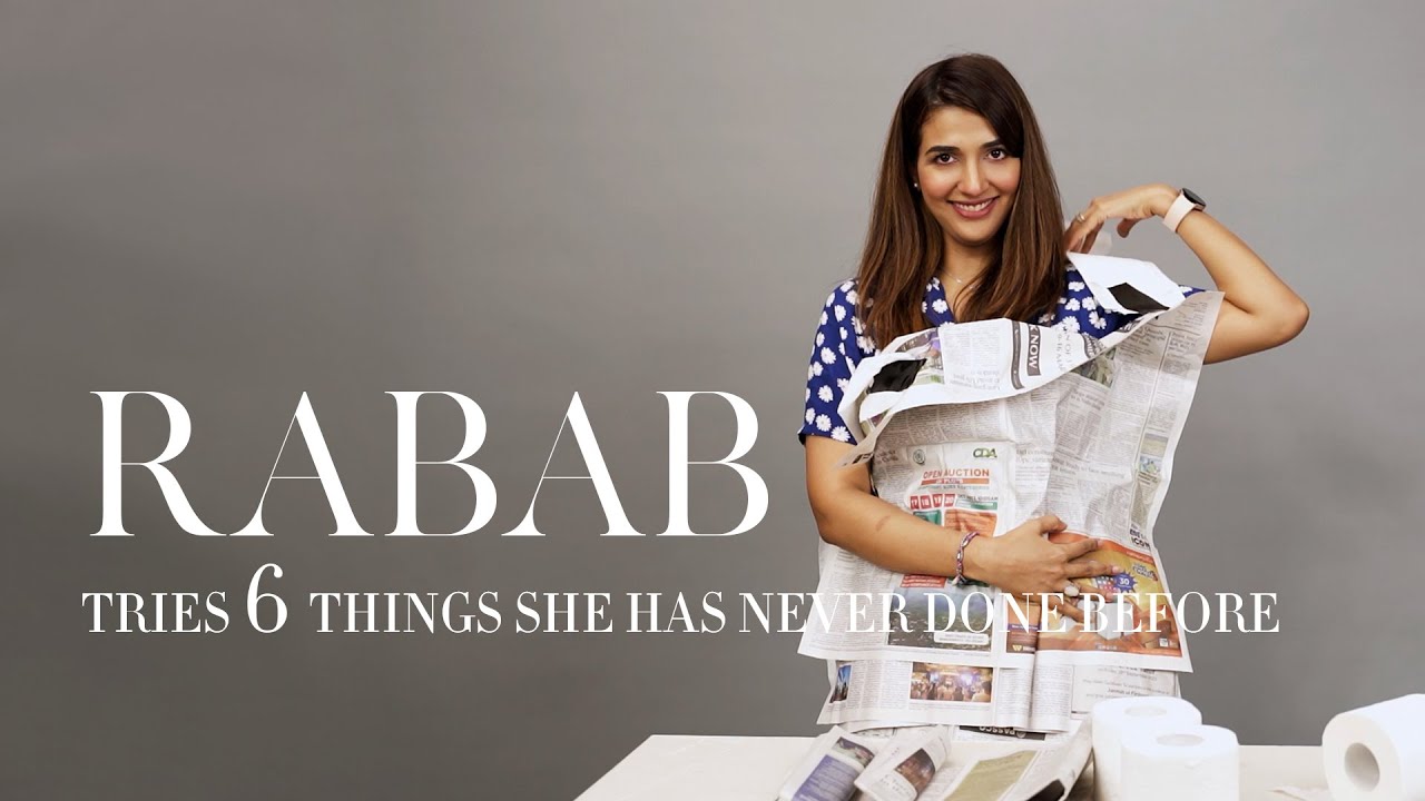 Rabab Hashim Tries 6 Things She's Never Done Before | Mashion - YouTube