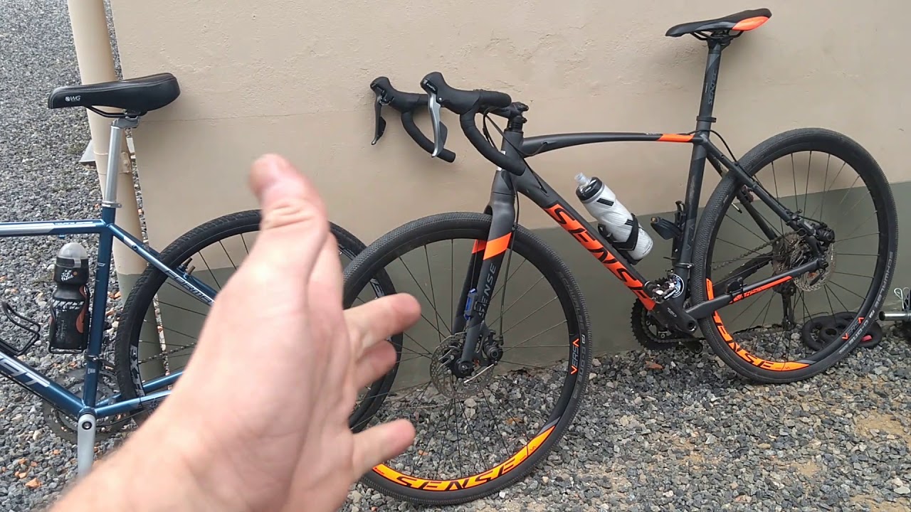 Format 5222 VS Sense Versa - gravel / touring bikes - YouTube