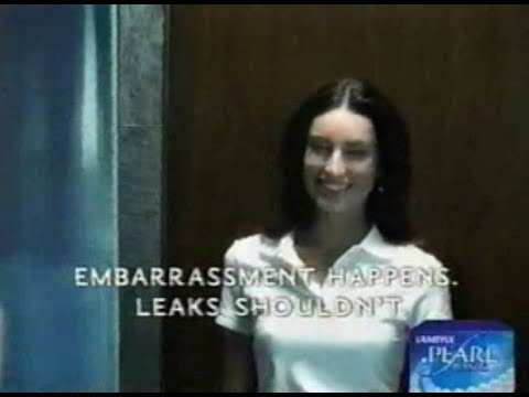 Tampax Pearl Tampons Commercial - 2003 - Skirt - Ad - Tampons - YouTube