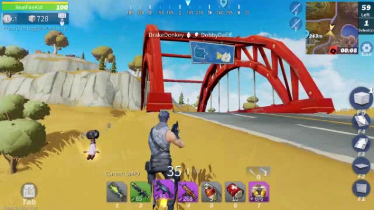 A FORTNITE RIPOFF - CREATIVE DESTRUCTION - YouTube