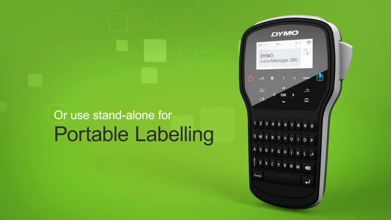 Launch video DYMO LabelManager 280 - YouTube