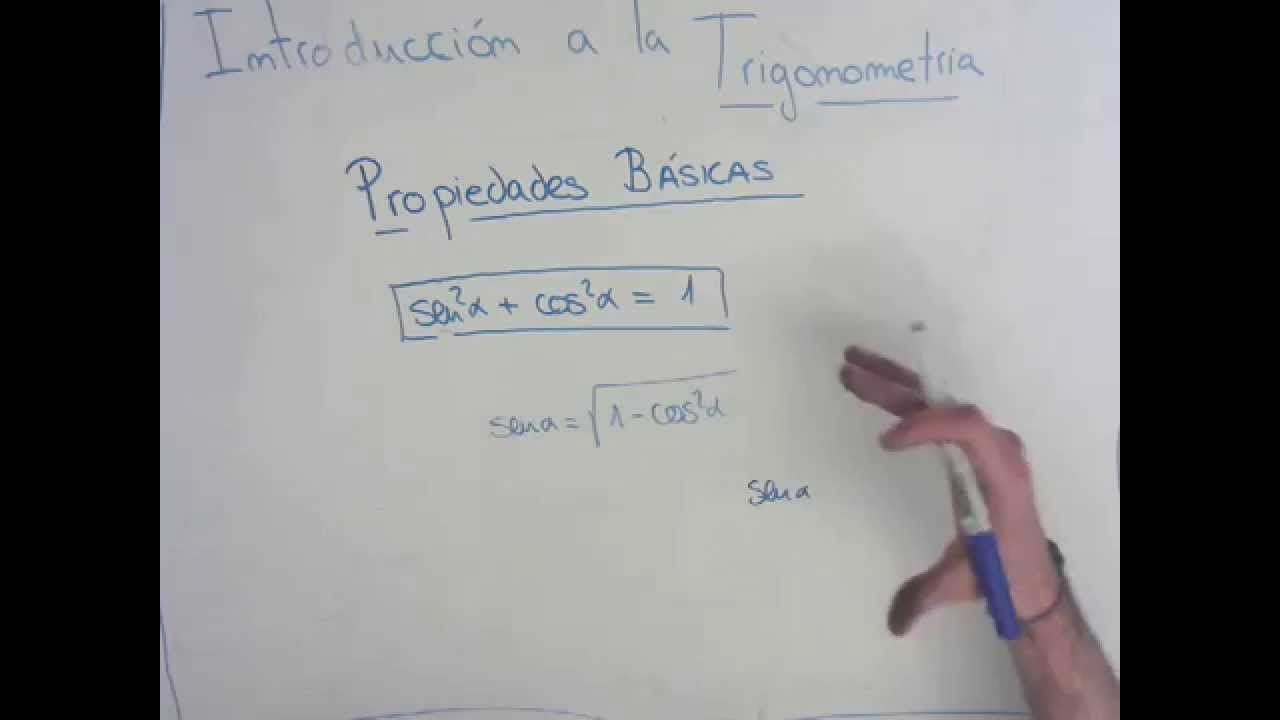 PROPIEDADES de la TRIGONOMETRIA para principiantes | Propiedades ...