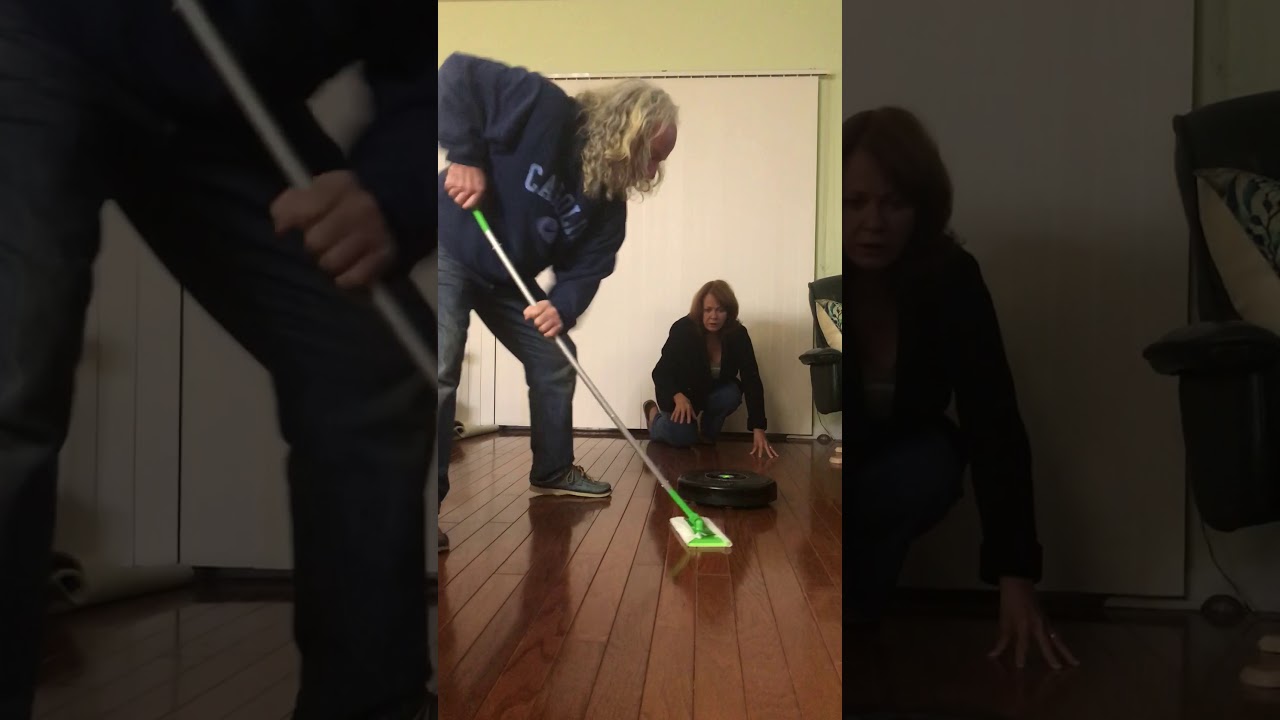 2022 Olympic Roomba Curling Training Film - YouTube