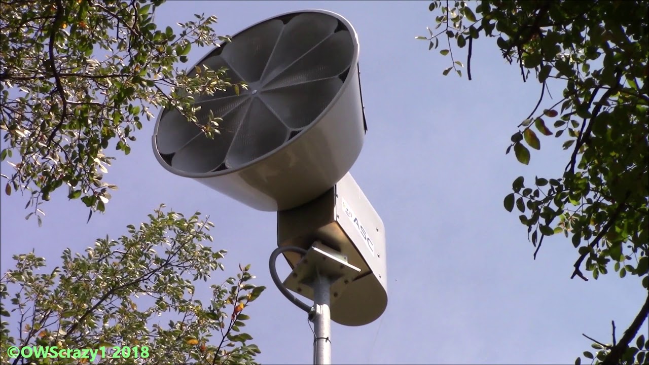 ASC T-128 Siren test, Sachse, TX - YouTube