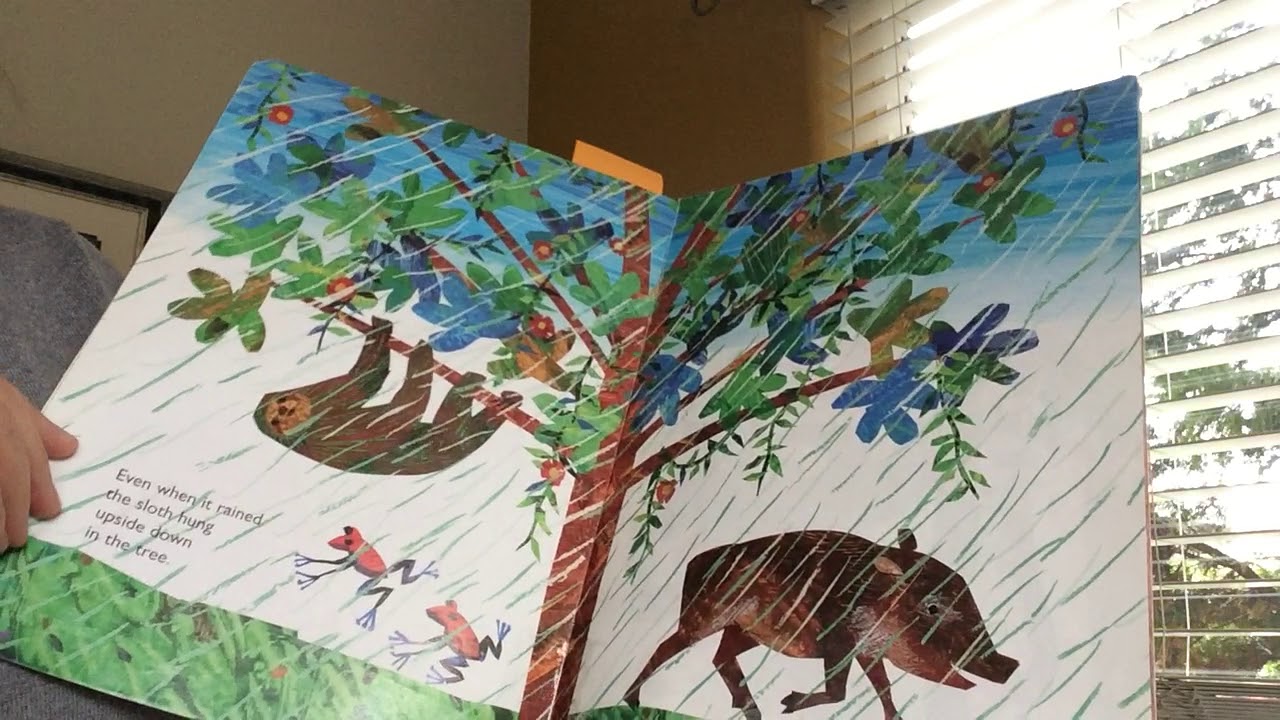 Slowly Slowly Slowly Said the Sloth by Eric Carle - YouTube