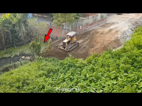 Fantastic Strong Bulldozer Pushing Sand Build Road Very Good activity ...