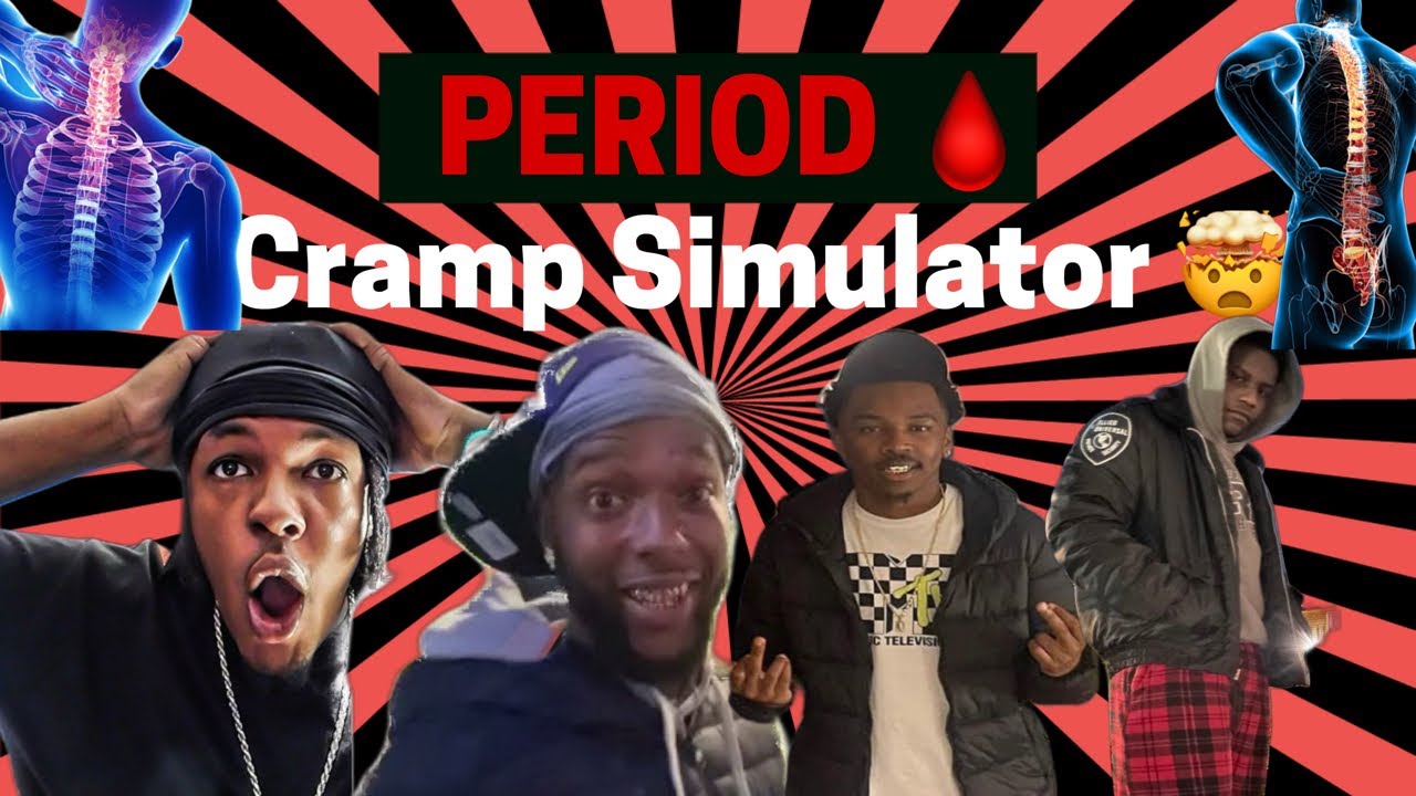 WE TRIED A PERIOD CRAMP SIMULATOR - YouTube