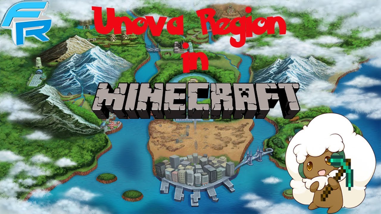 Minecraft Creations - Unova Region - Accumula Town Part.1, w ...