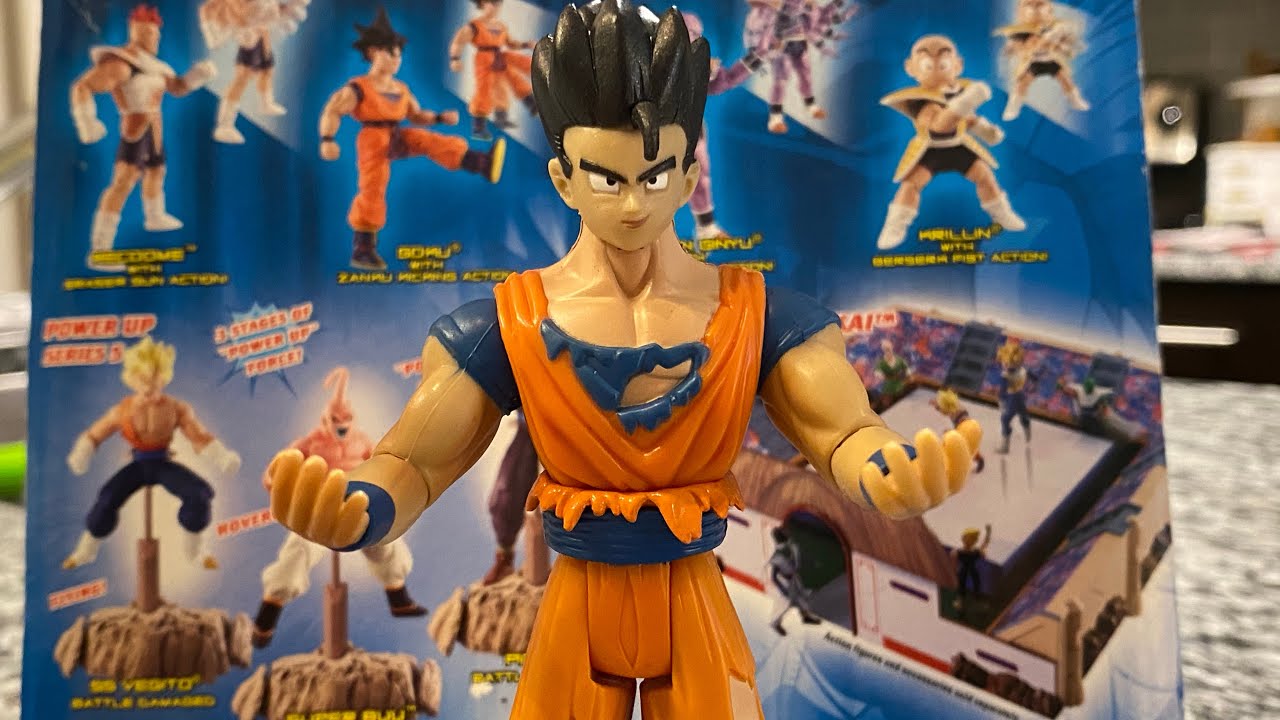 Mystic Gohan Action Figure Unboxing - DRAGONBALLZ JAKKS PACIFIC - YouTube