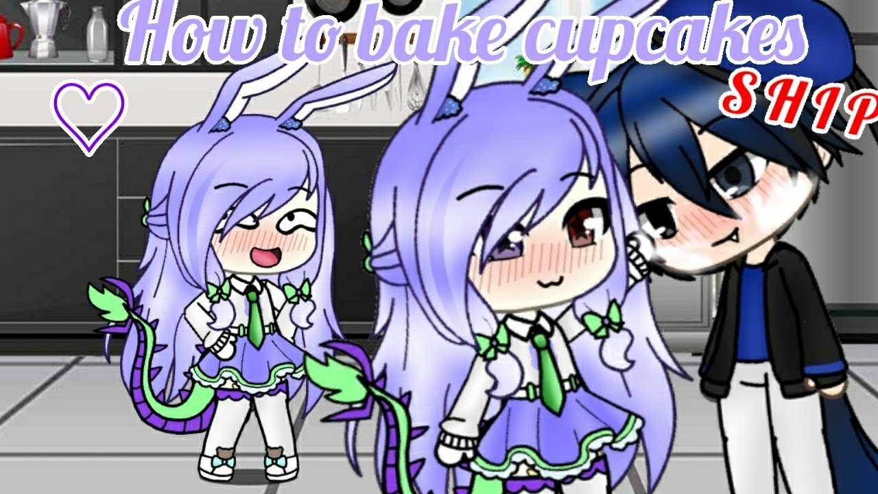 How to bake cupcakes | Gacha Life skit | SHIP | Alyza-Chan-Knewž - YouTube