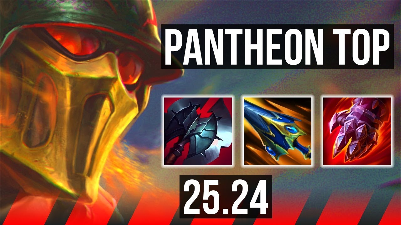 PANTHEON vs SETT (TOP) | 38K damage | KR Diamond | 25.24 | Manual Gamer