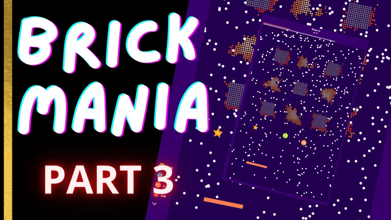 Brick Mania Game - brick breaker Gameplay Part 3 | Arcade Game | MINI ...