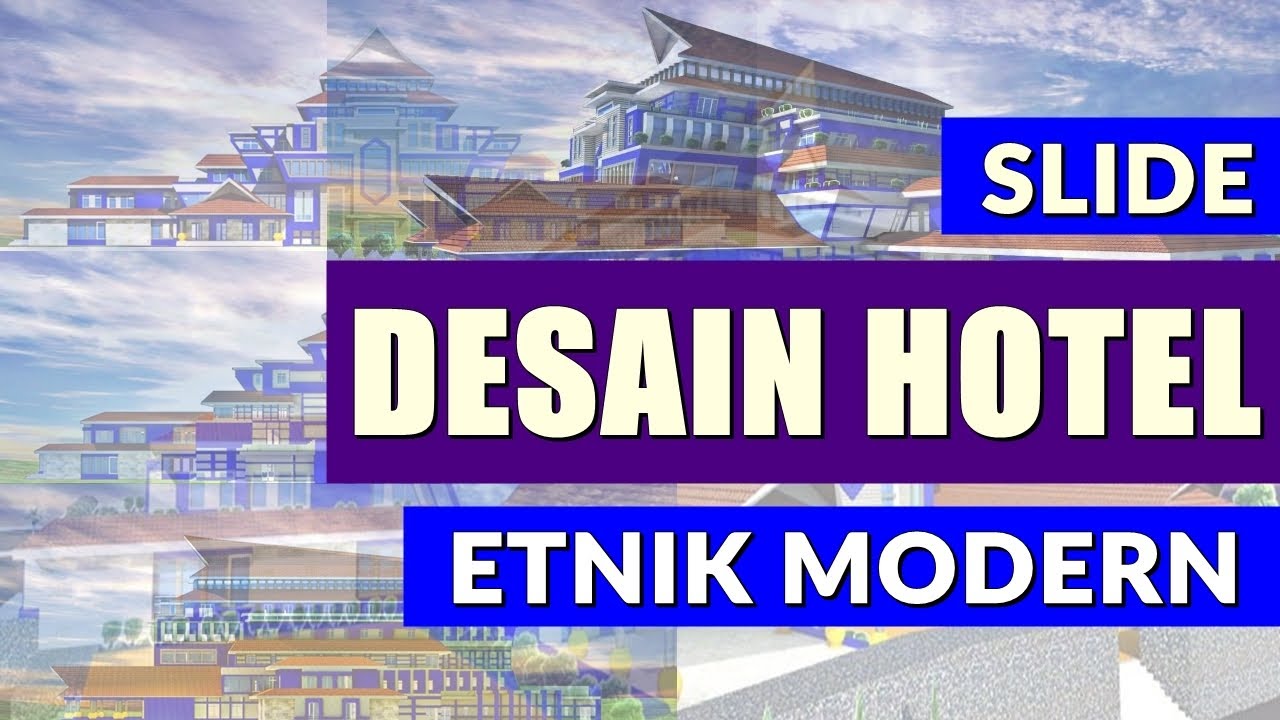 render sketchup desain hotel - YouTube