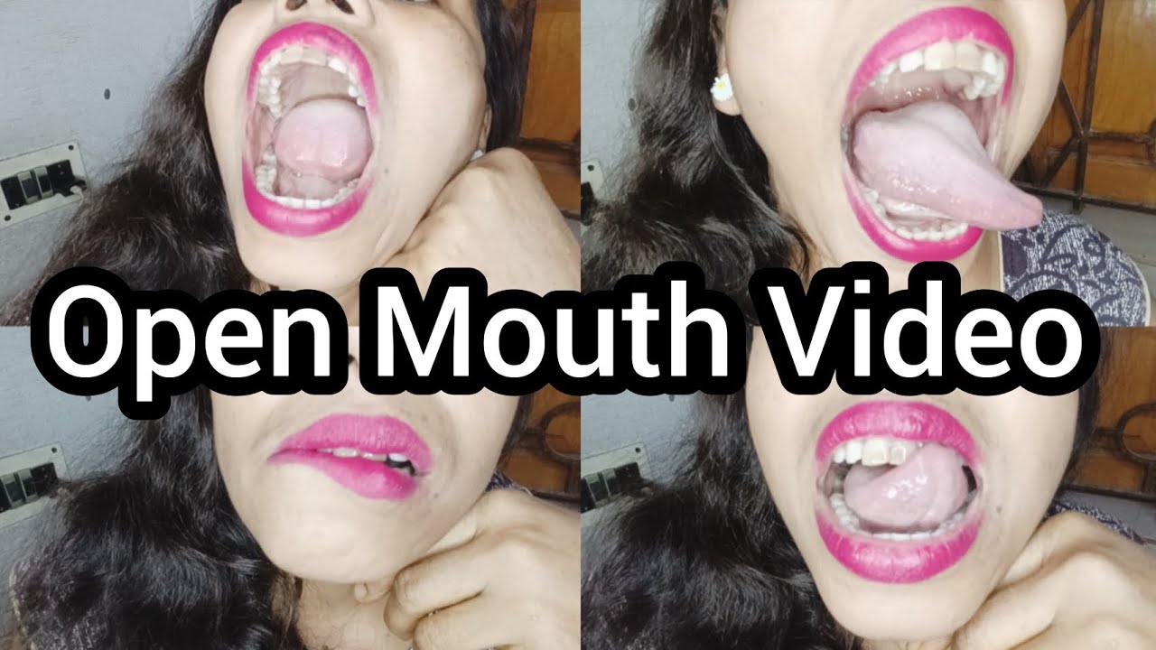 Open Mouth Video 👄toung Teeth Counting Video 😁👅 Youtube 5370