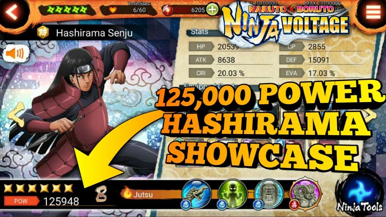 125K POWER HASHIRAMA IS INSANE! Maxed Hashirama Showcase+New Fortress ...