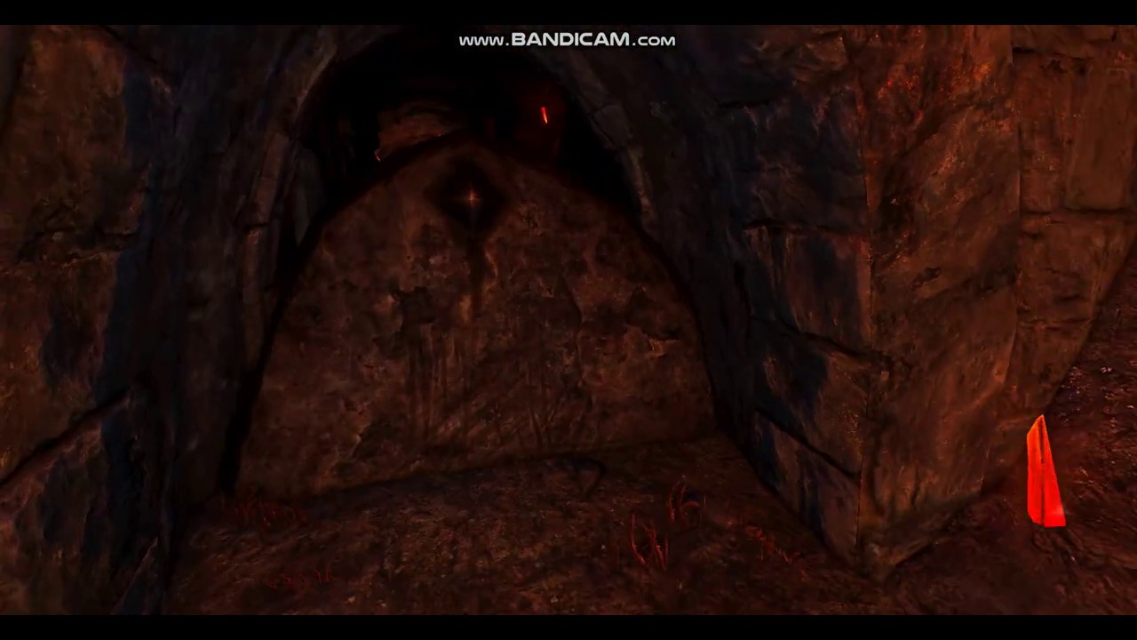grimrock2 - red cave - custom tile set preview - by Vanblam - YouTube