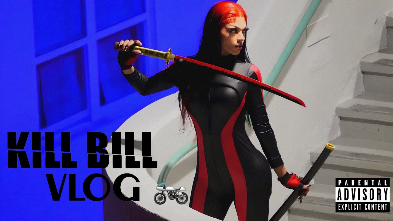 Kill Bill Photoshoot BTS Vlog | Follow Me Around 🏍️ - YouTube