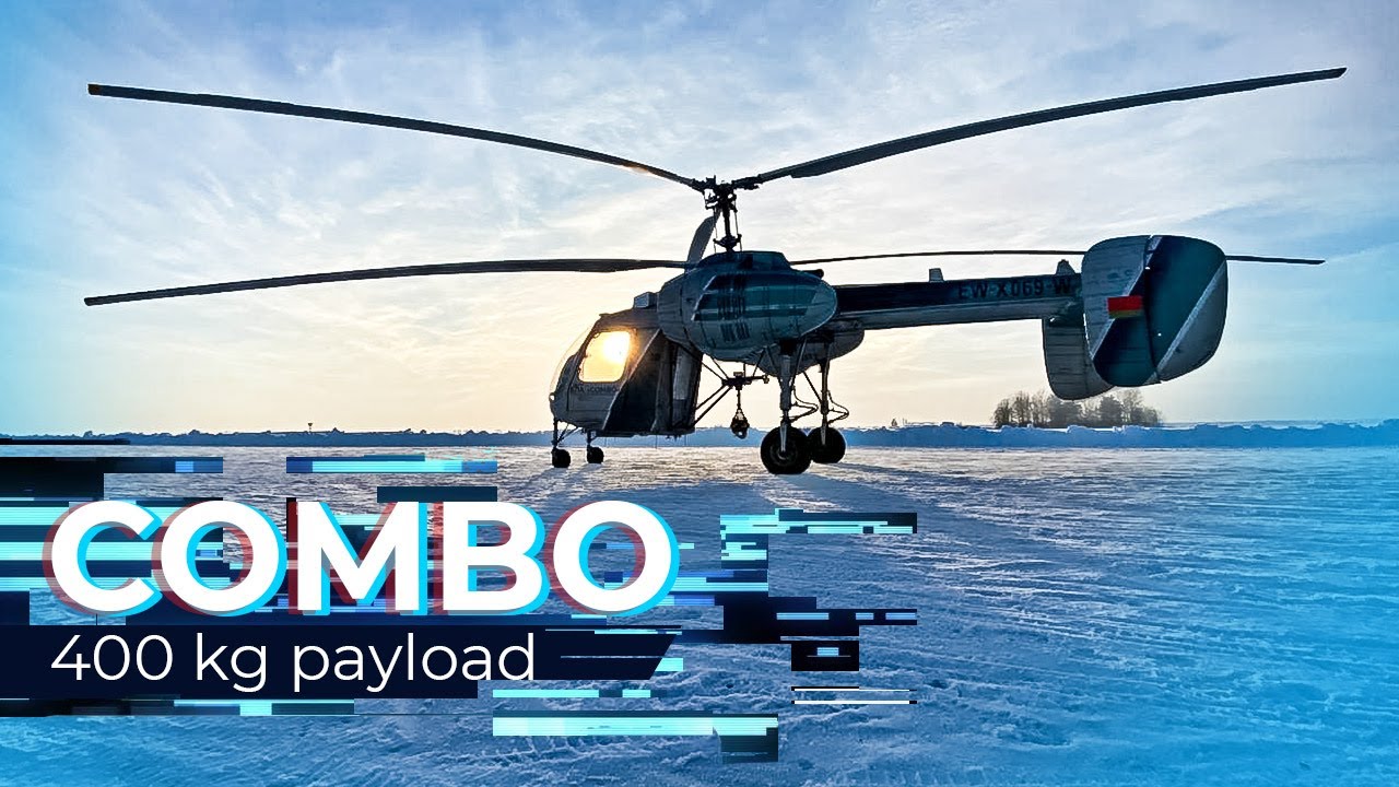 PAYLOAD TEST №1. UNMANNED HELICOPTER COMBO WITH 400KG PAYLOAD - YouTube