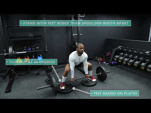 How To Do Sumo Deficit Deadlifts - Mixed Grip | Exercise Demo - YouTube