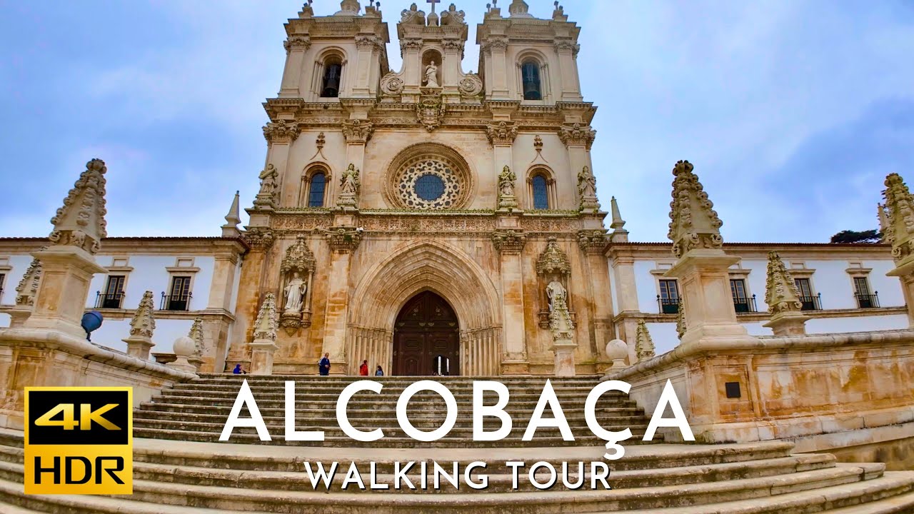 ALCOBAÇA Walking Tour - Alcobaça PORTUGAL 🇵🇹 4K HDR - YouTube
