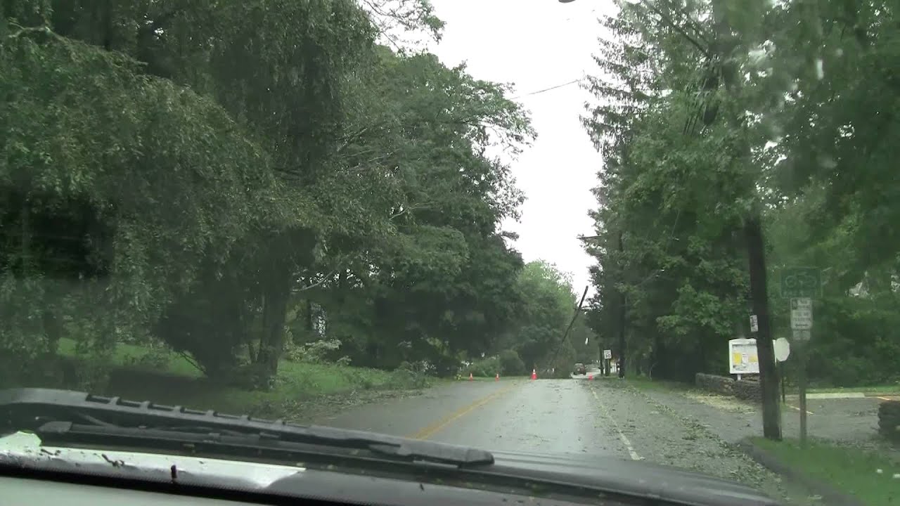 Ivoryton CT Hurricane Irene Footage - YouTube