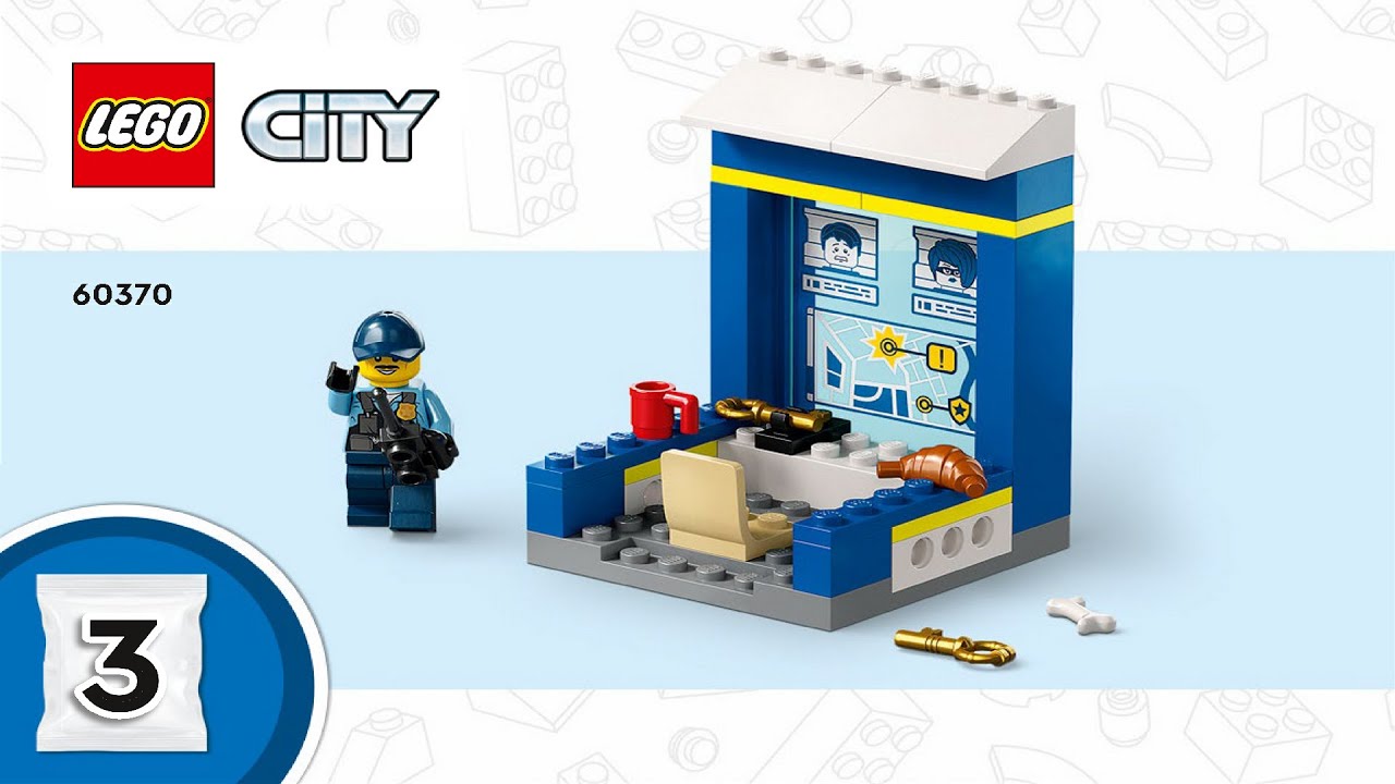 LEGO instructions - City Police - 60370 - Police Station Chase (Book 3 ...