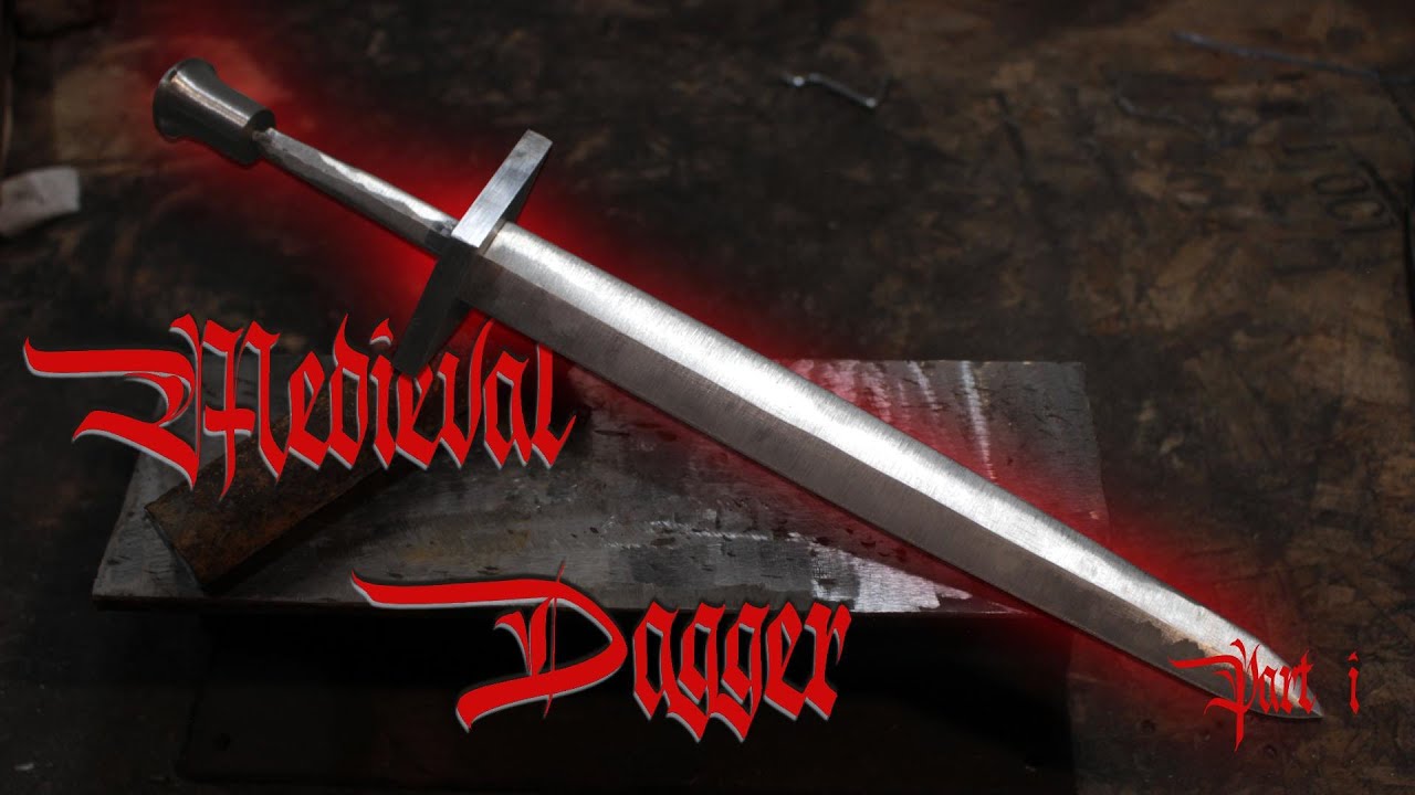 Medieval Dagger from a Rusty File - YouTube