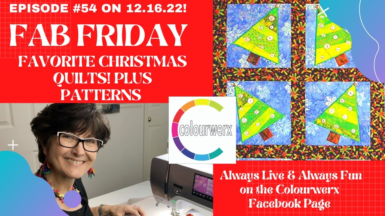 FAB FRIDAY EPISODE #54 - FREE CHRISTMAS PATTERNS - FRIDAY, DECEMBER 16 ...