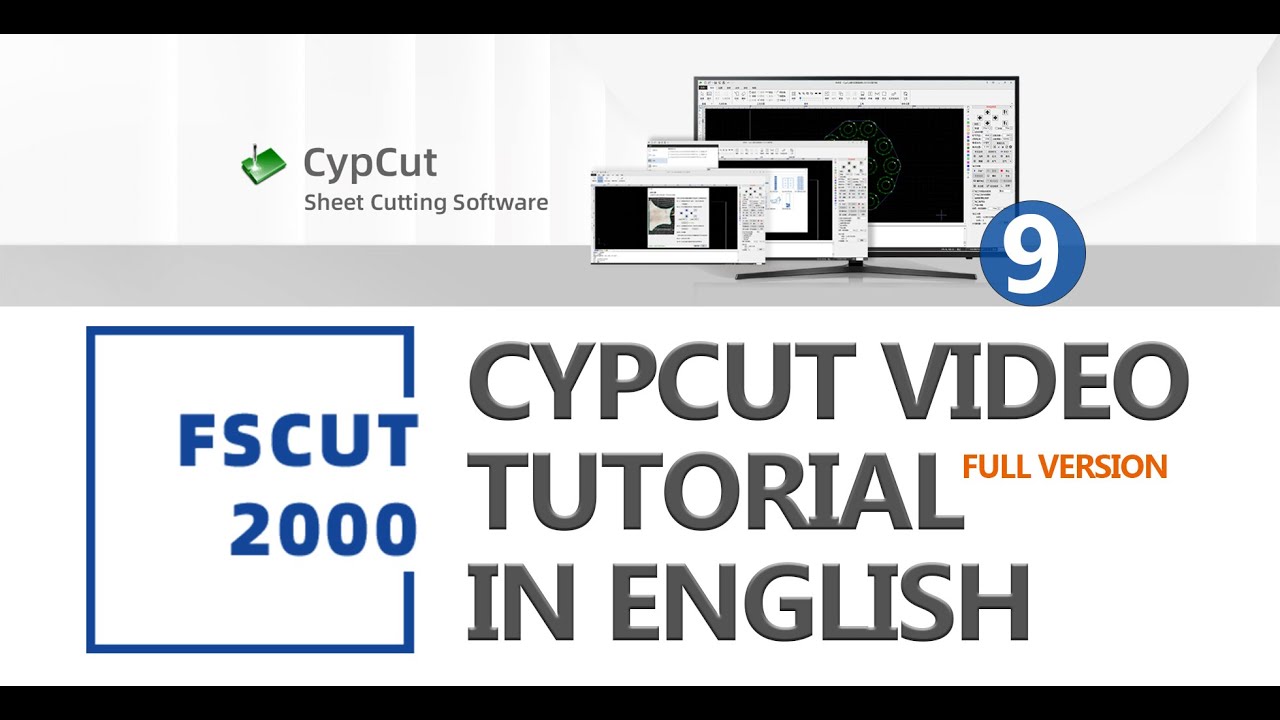 CypCut Software Tutorial English | Cypcut Laser Cutting | Complete 9 ...