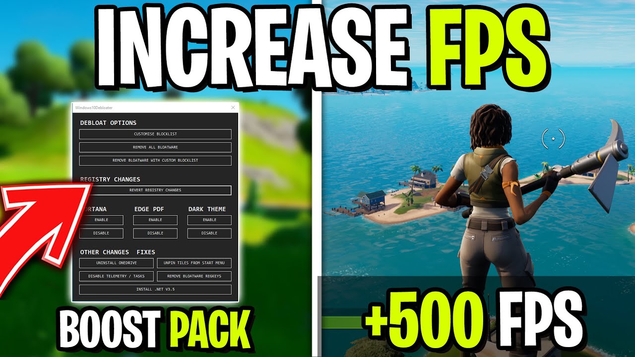 How To BOOST FPS Fortnite Low End PC Chapter 3! 🔧 Fix FPS Drops & Fix ...