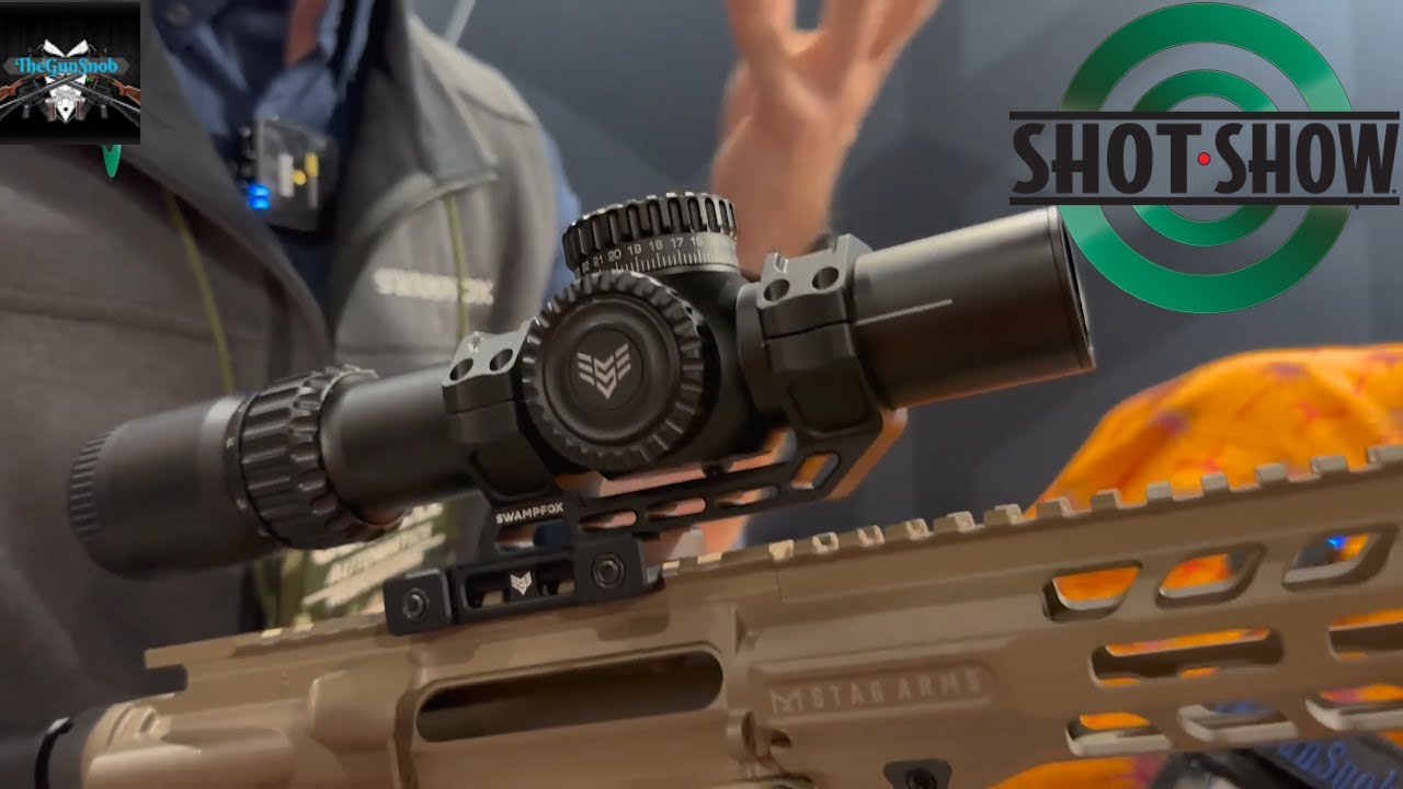 New Tomahawk gen 2 and Warhorse from Swampfox Optics | SHOT Show 2023 ...