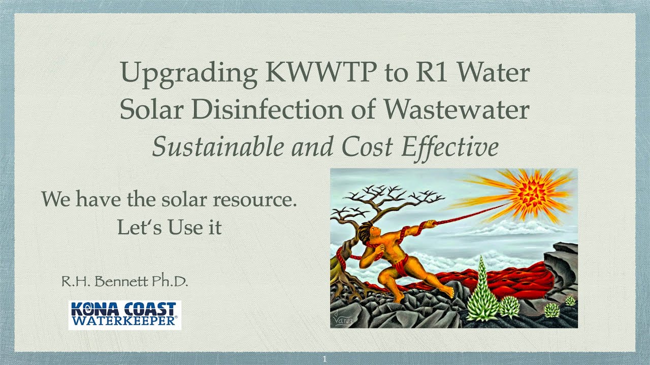 Use the Sun to make R1 Water - YouTube