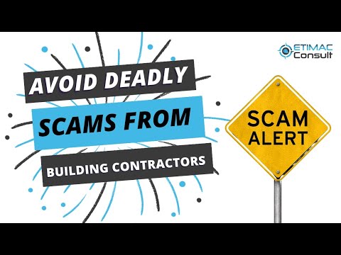 Don't let your building contractor scam you. Watch this video now ...