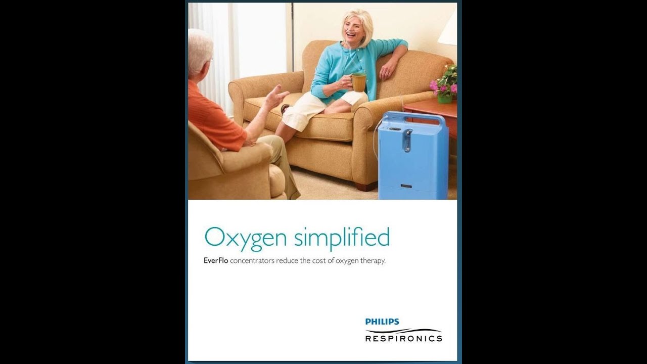 How to use oxygen concentrator (Philips Everflow) - YouTube