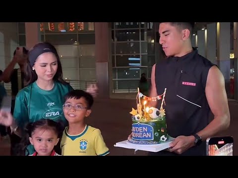 Bella Astillah Sambut Birthday Ayden Sebelum Bermula Larian Bersama KM ERA 