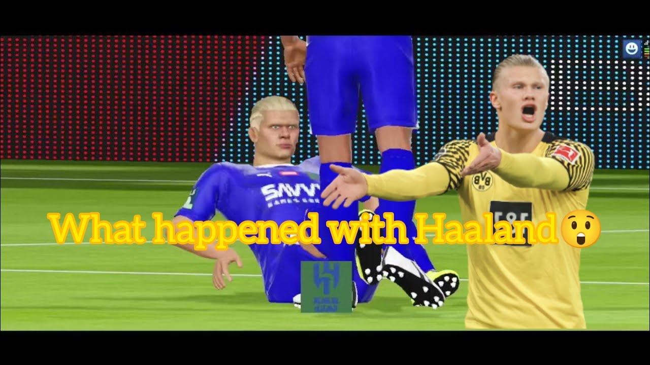 Erling Haaland is so angry😲 | Official_GameLover - YouTube