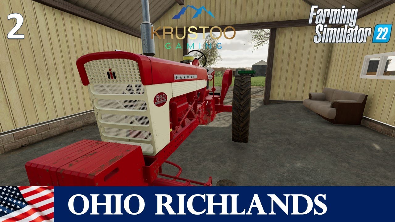Ohio Richlands - GEARING up the farm (EP2) - Farming Simulator 22 - YouTube