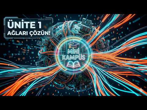 Dijital Toplum Teknolojileri- Ünite 1 - Bilgisayar Ağları ve İnternet | AÖF | Mini Kampüs