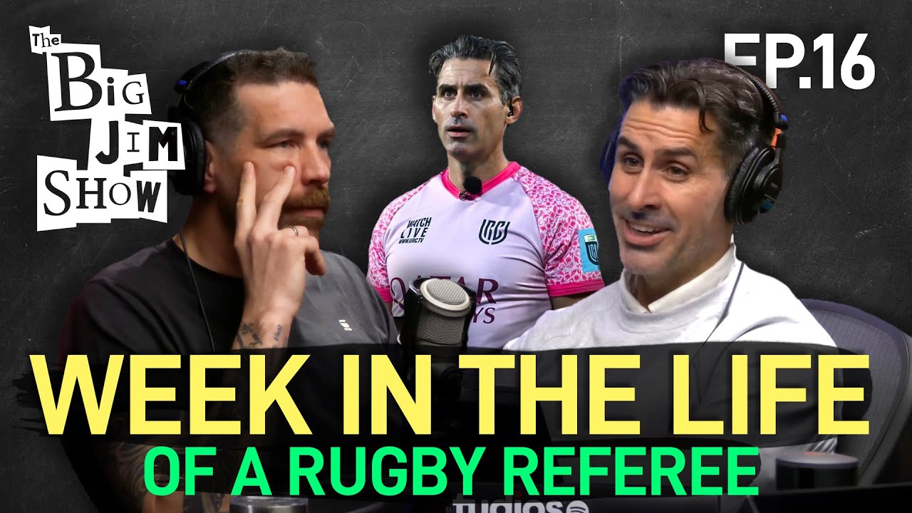 A Week in the Life of a Rugby Referee | Frank Murphy | The Big Jim Show ...