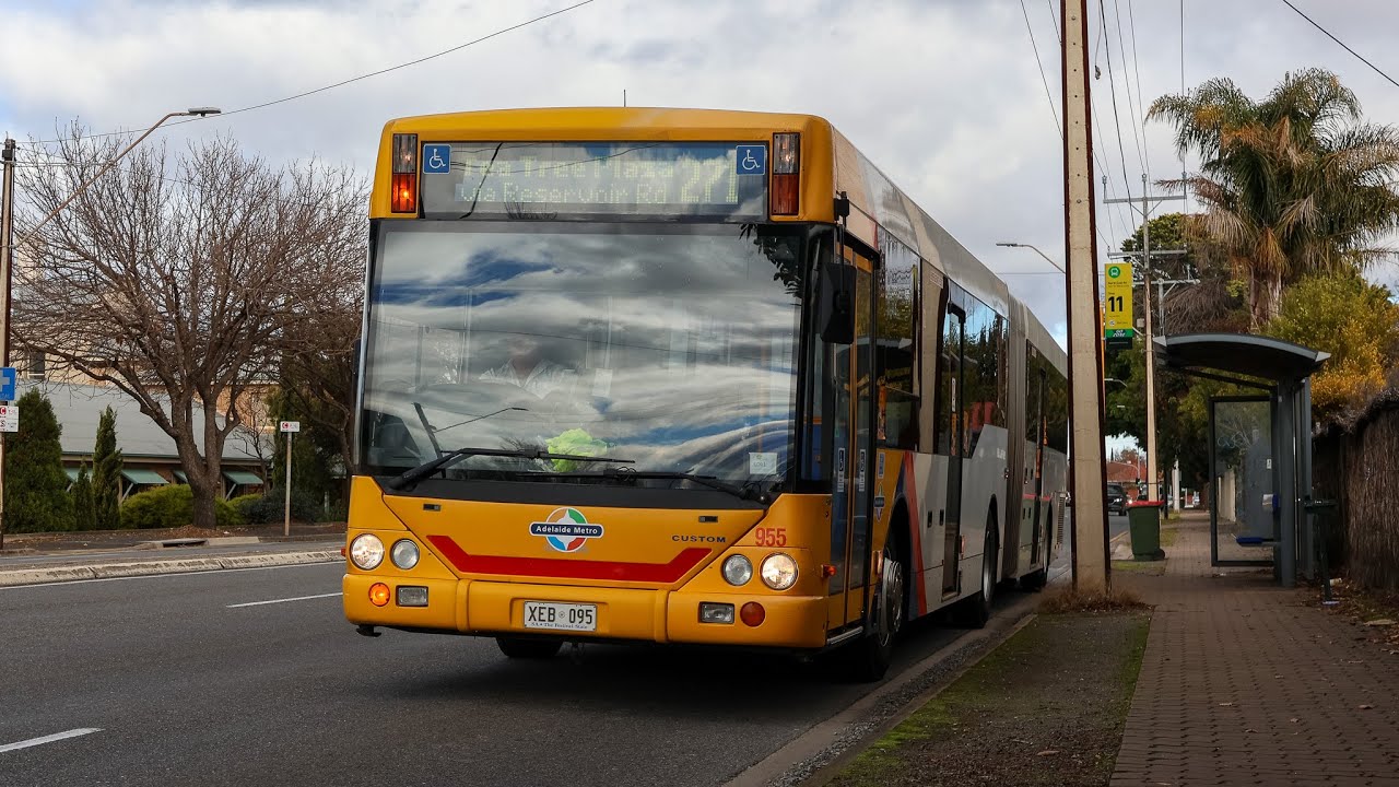 Torrens Transit Bus 955 Scania L94UA, Custom Coaches "CB60 Combo" - YouTube
