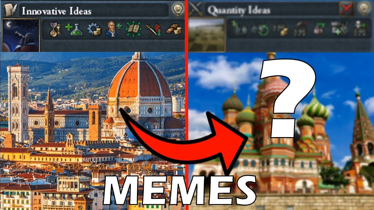 [EU4 MEME] Idea Groups Explained by MEMES - YouTube