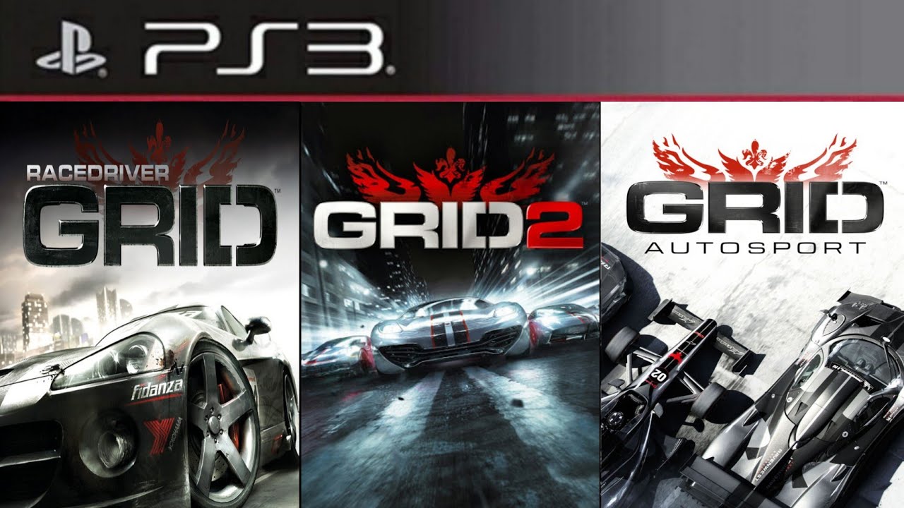 EVOLUCIÓN JUEGOS DE "GRID" PARA PS3 - YouTube