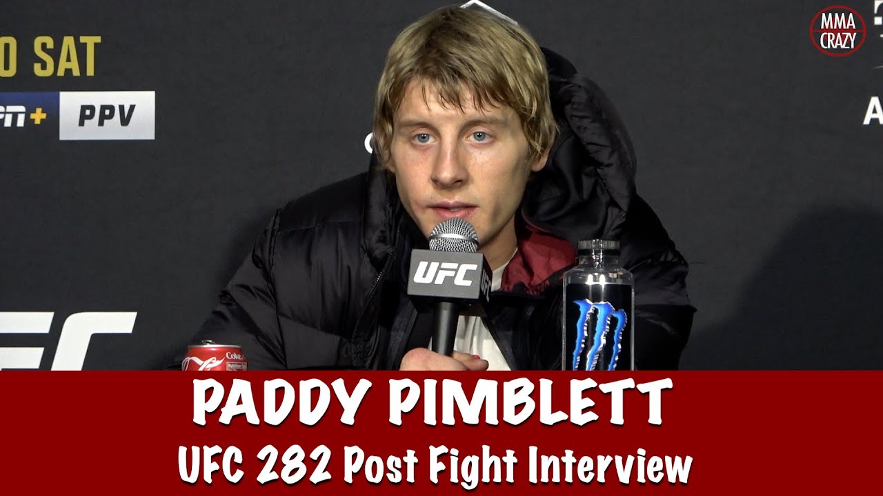 Full Paddy Pimblett 282 Post Fight Press Conference - YouTube