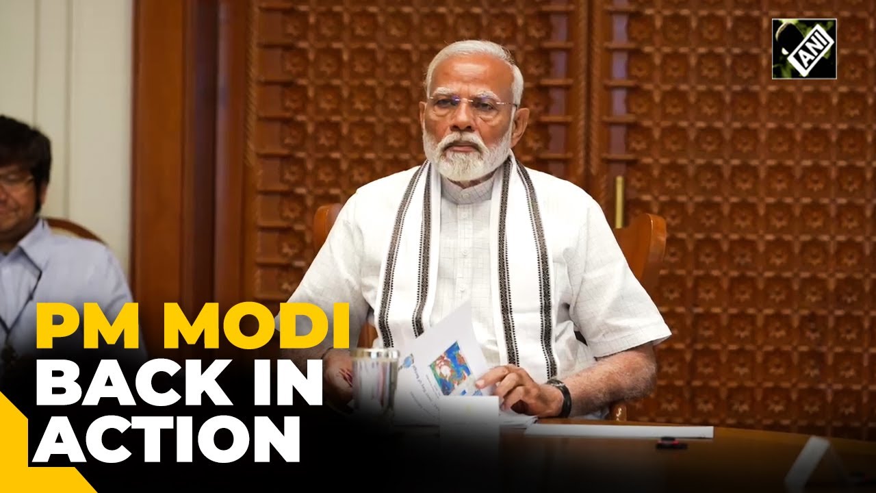 PM Modi back in action after ‘Ekantwas’, holds back-to-back crucial ...